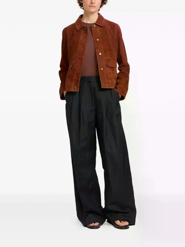 YVES SALOMON Lamb Suede Jacket