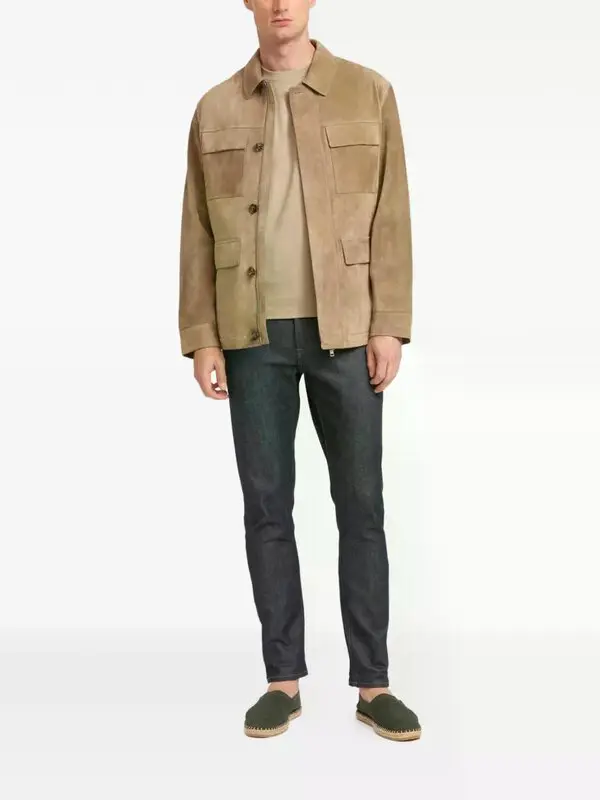 YVES SALOMON Suede Jacket