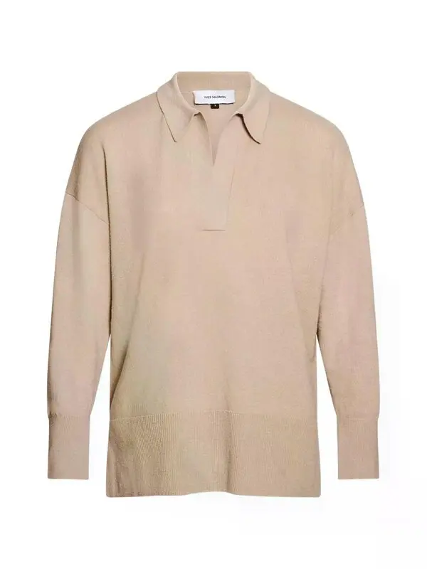 YVES SALOMON Knit Top - Neutrals
