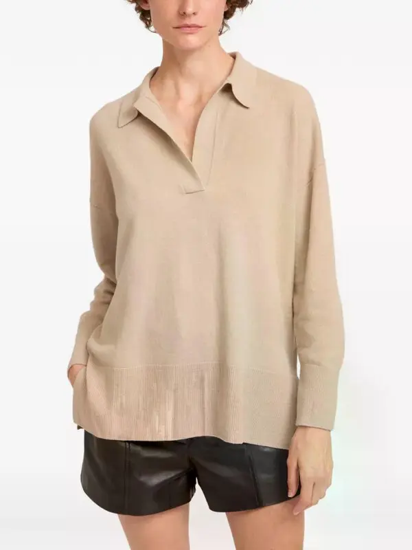 YVES SALOMON Knit Top - Neutrals
