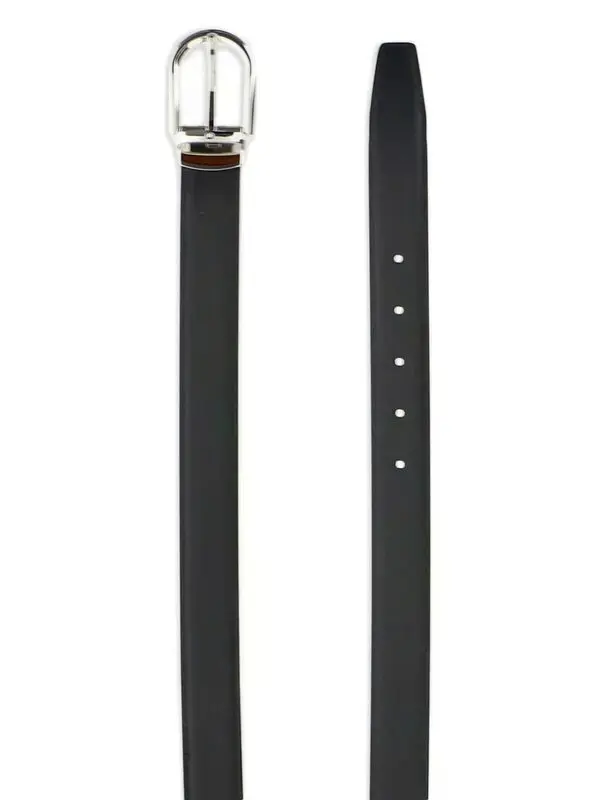 Montblanc Reversible Leather Belt - Black