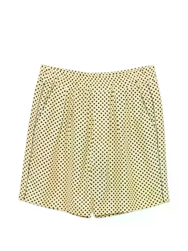 TOM FORD Patterned Shorts - Yellow