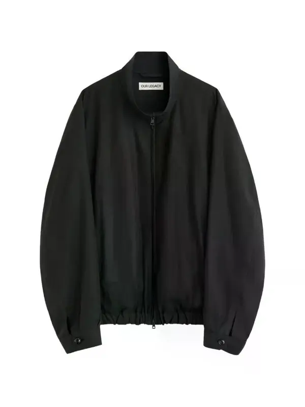 Our Legacy Casino Zip-up Jacket - Black