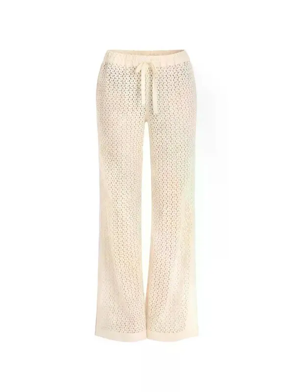 Seafolly Slit-detail Trousers - Neutrals