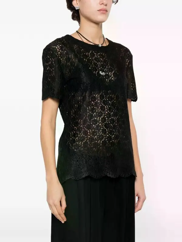 Ermanno Scervino Lace T-shirt