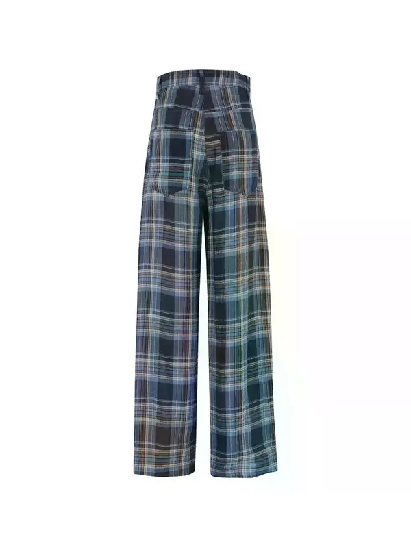 MARBELL Belt-loops Trousers - Blue