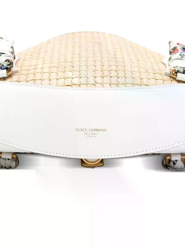 Dolce & Gabbana Floral-handle Tote Bag