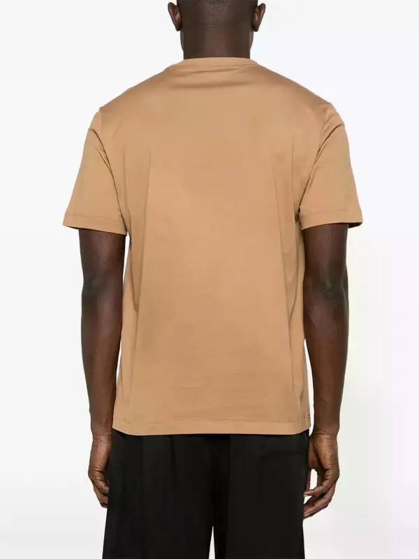LANVIN Logo T-shirt - Neutrals
