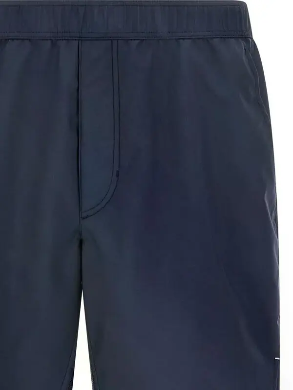 Brunello Cucinelli Contrasting Embroidery Bermuda Shorts