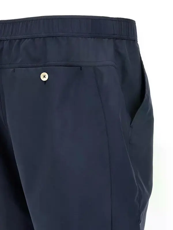 Brunello Cucinelli Contrasting Embroidery Bermuda Shorts
