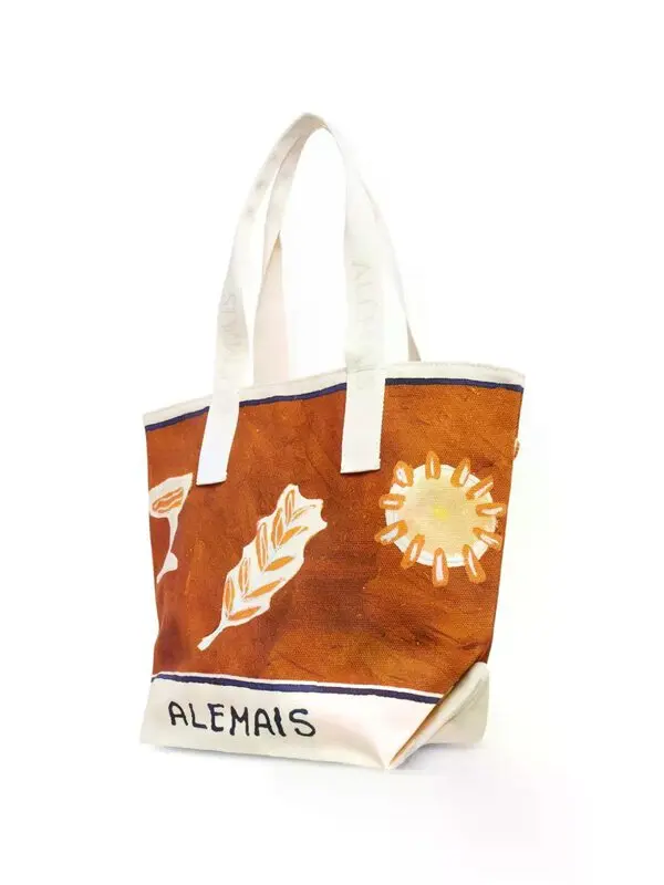 ALEMAIS Soleil D'amour Patch Tote Bag