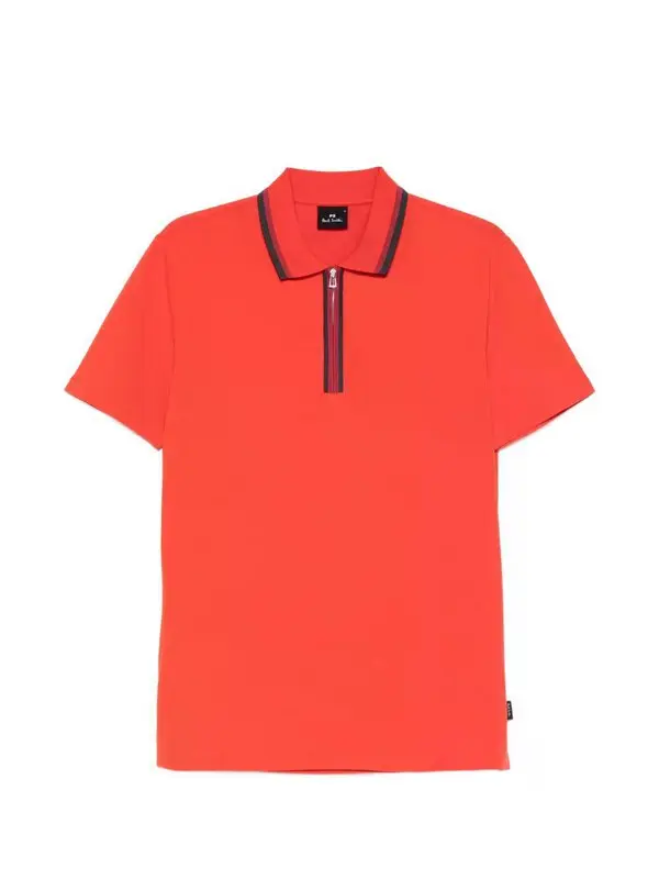 Paul Smith Half-zip Regular-fit Polo Shirt