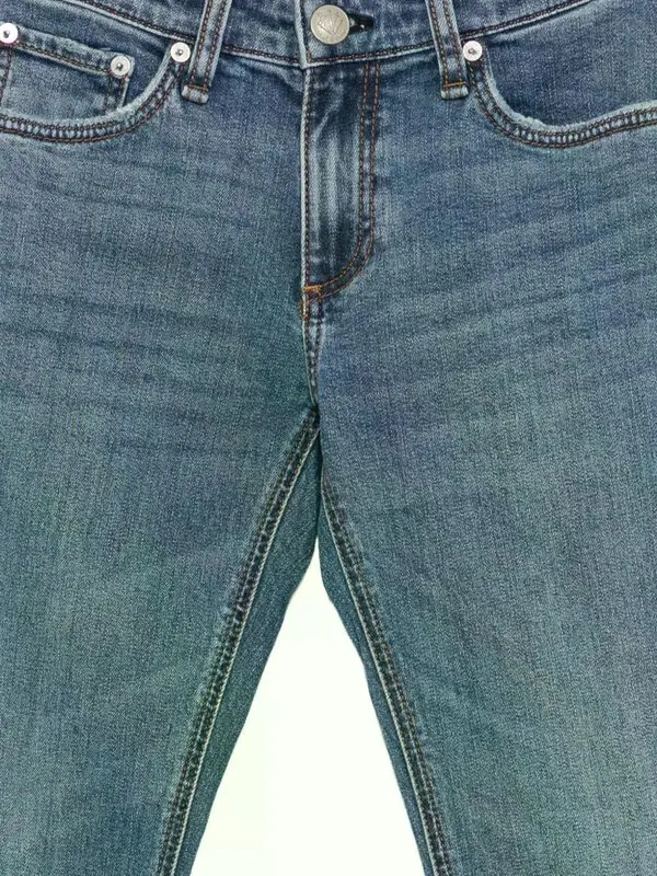 Rag & Bone Frayed Hem Boyfriend Jeans