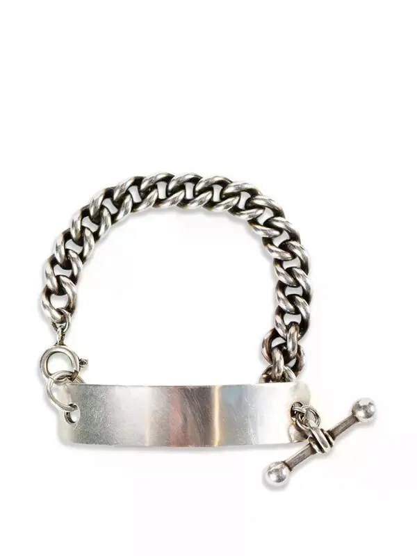 ANN DEMEULEMEESTER Chain Detail Bracelet - Silver