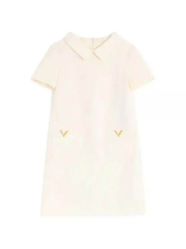 Valentino Garavani Crepe Couture Short Dress