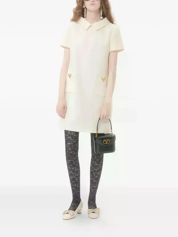 Valentino Garavani Crepe Couture Short Dress