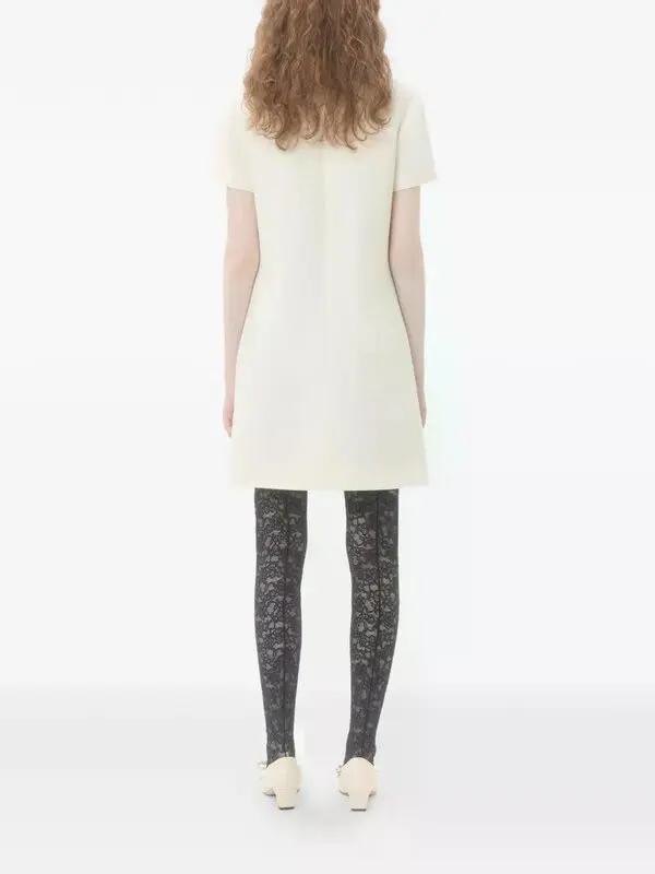 Valentino Garavani Crepe Couture Short Dress