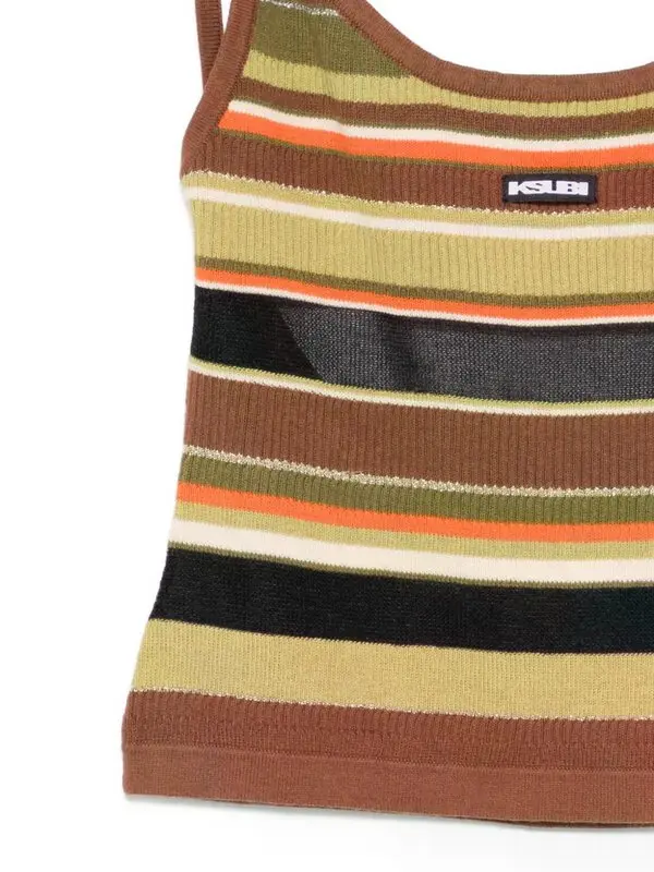 Ksubi Tamrin Striped Tank Top