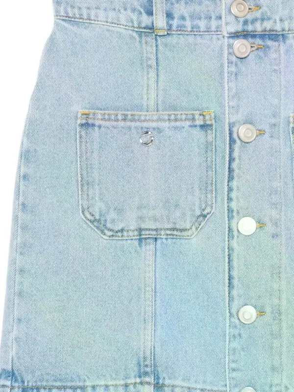 Coperni Pocket Denim Mini Skirt