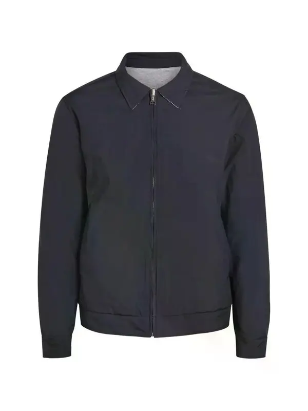 AURELIEN Voyager Reversible Zip Jacket - Blue