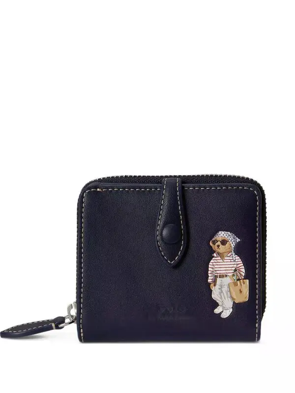 Polo Ralph Lauren Polo Bear Zip-around Wallet - Blue