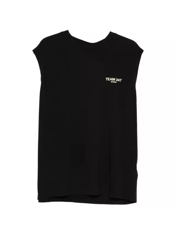 REPRESENT Sleeveless Vest - Black