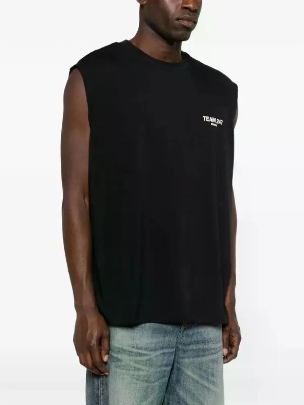 REPRESENT Sleeveless Vest - Black