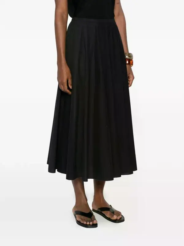 FORTE_FORTE Cotton Panelled Skirt