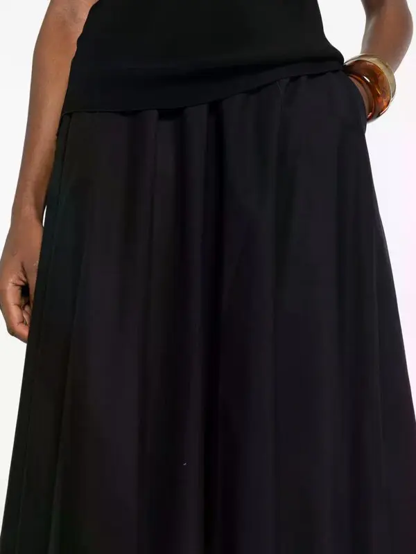 FORTE_FORTE Cotton Panelled Skirt