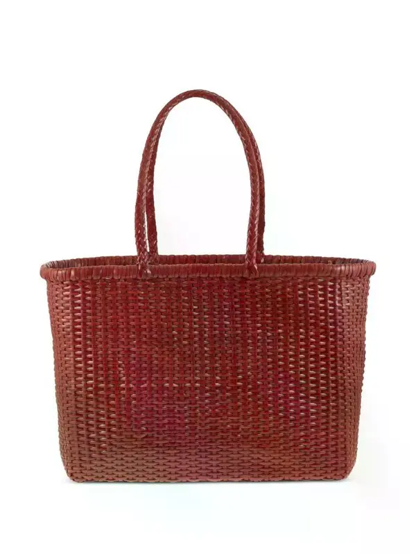 Dragon Diffusion Woven Design Shoulder Bag - Red