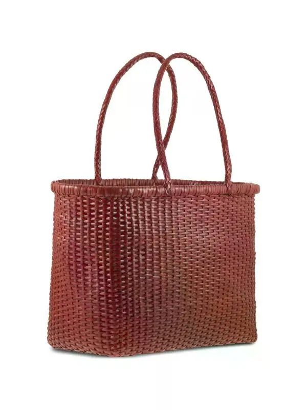 Dragon Diffusion Woven Design Shoulder Bag - Red