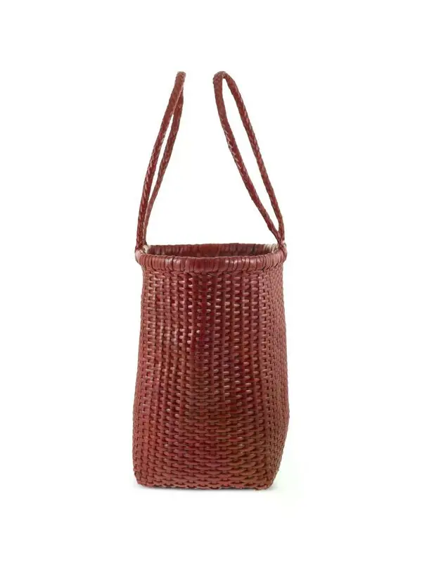 Dragon Diffusion Woven Design Shoulder Bag - Red