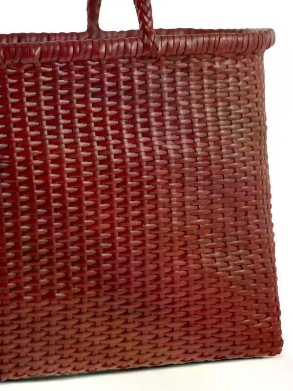 Dragon Diffusion Woven Design Shoulder Bag - Red