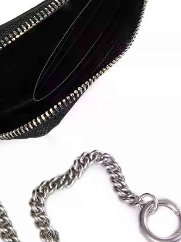ANN DEMEULEMEESTER Tevje Chain Leather Wallet