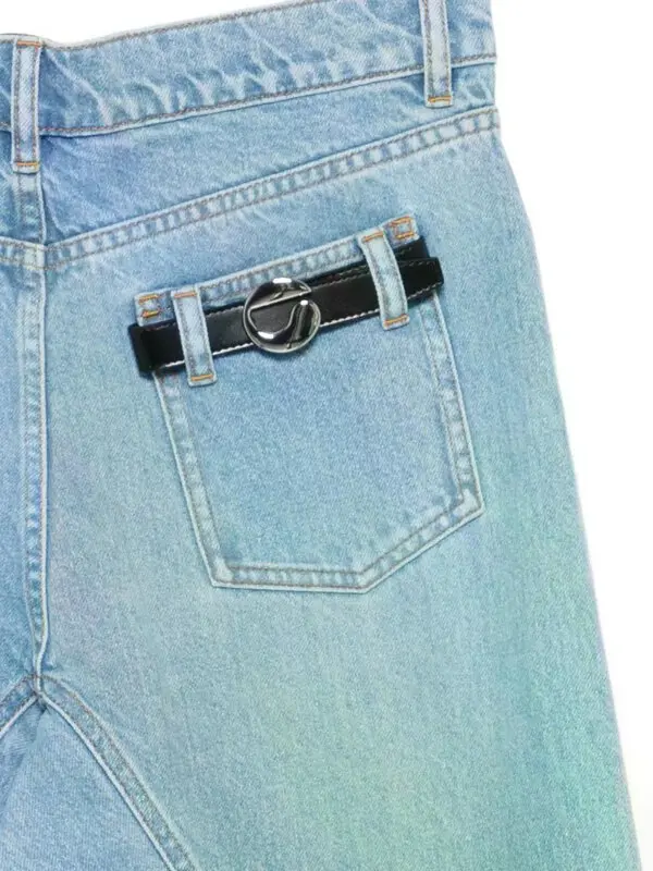 Coperni Tapered Denim Pants - Blue
