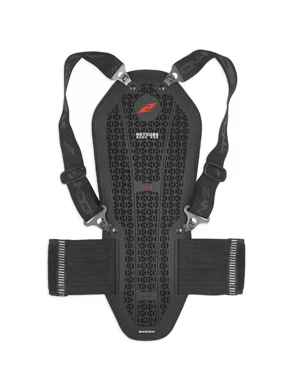 ZANDONÀ Textured Protector Gilet - Black