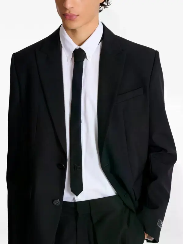 Balmain Slim Wool Tie