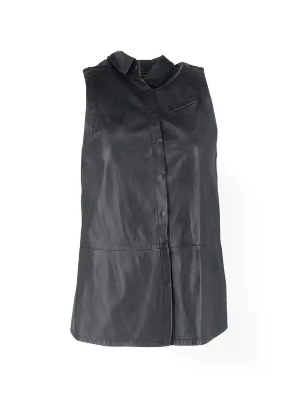 CUE Dion Lee Buttoned Sleeveless Top