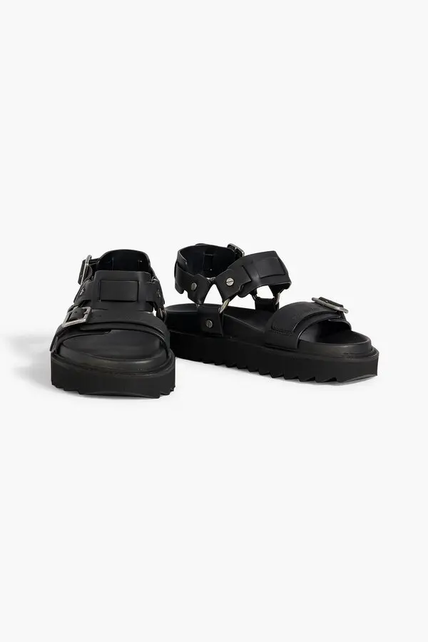 Acne Studios Buckled Leather Sandals