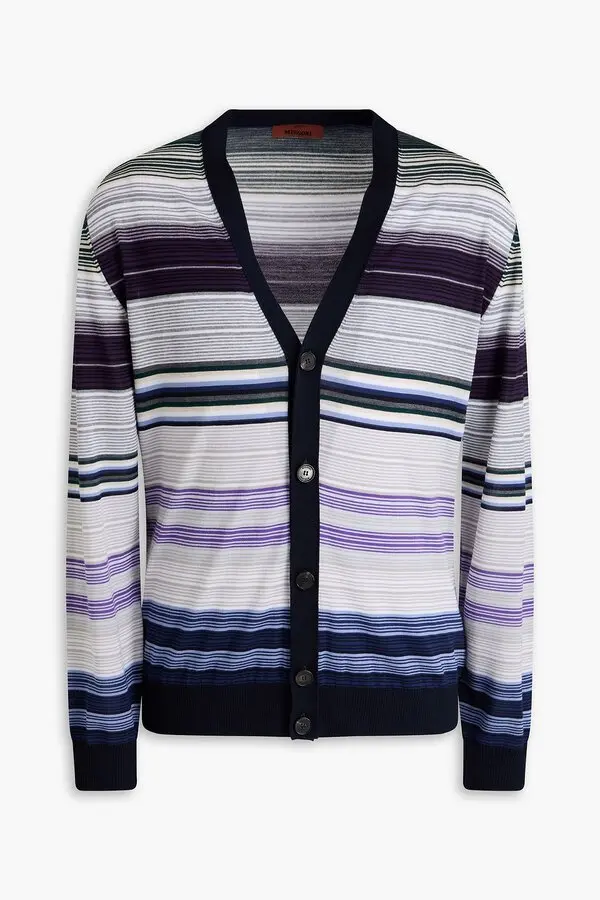 Missoni Striped Wool Cardigan