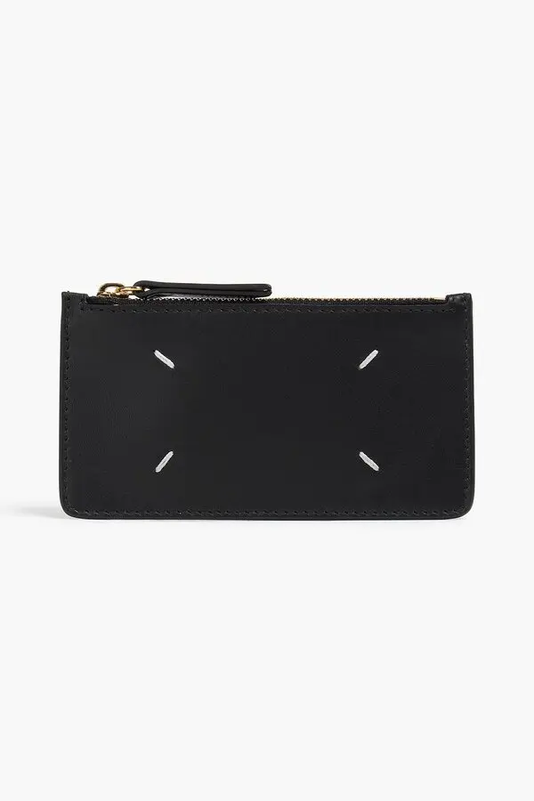 MAISON MARGIELA Leather Cardholder - Black