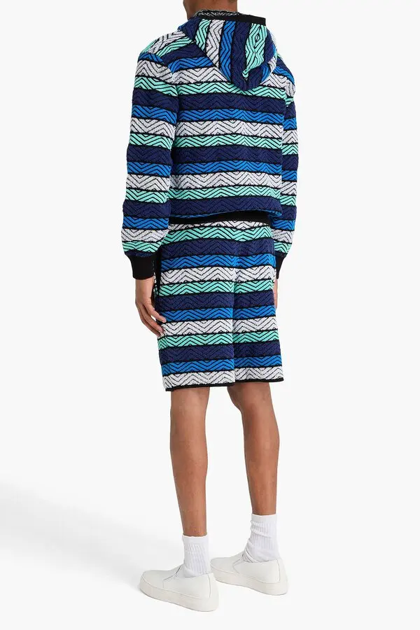 Missoni Bouclé-knit Cotton-blend Hoodie