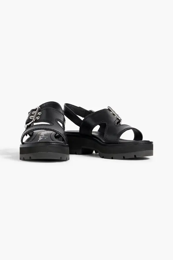 3.1 Phillip Lim Leather Slingback Sandals