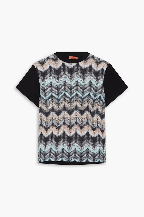 Missoni Printed Cottonjersey Tshirt