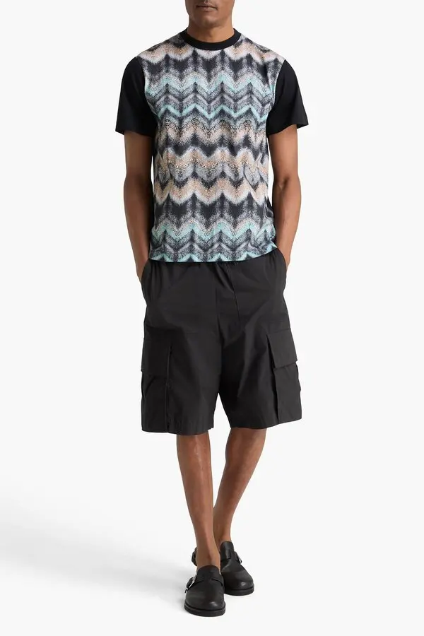 Missoni Printed Cottonjersey Tshirt