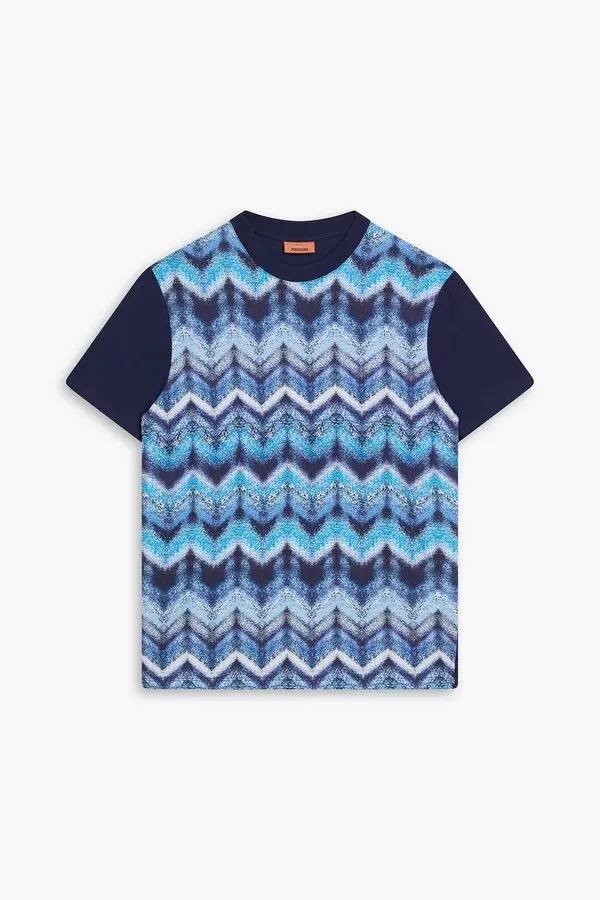 Missoni Printed Cottonjersey Tshirt