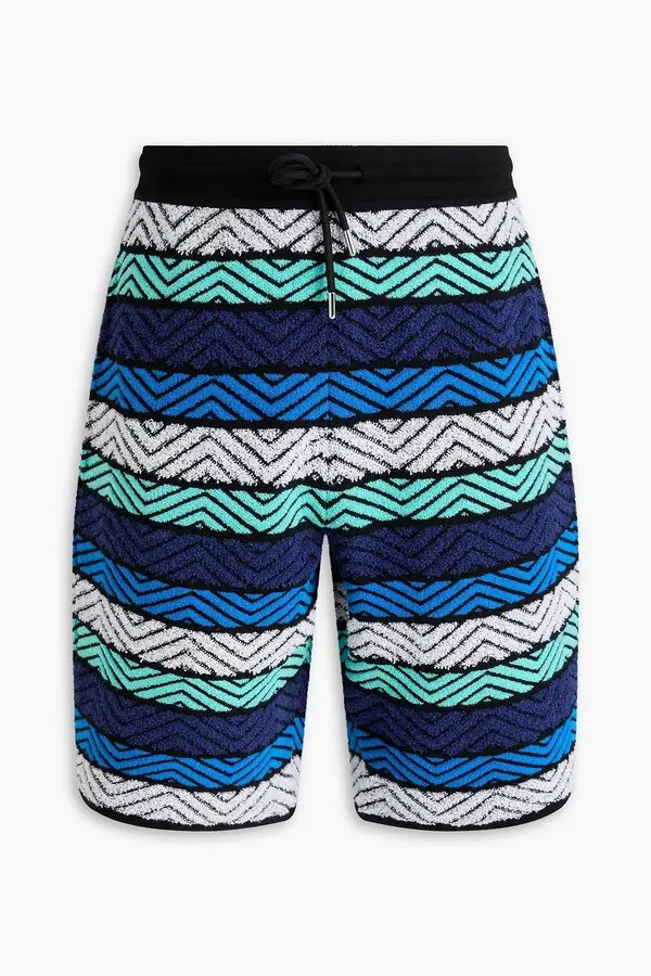 Missoni Bouclé-knit Cotton-blend Shorts