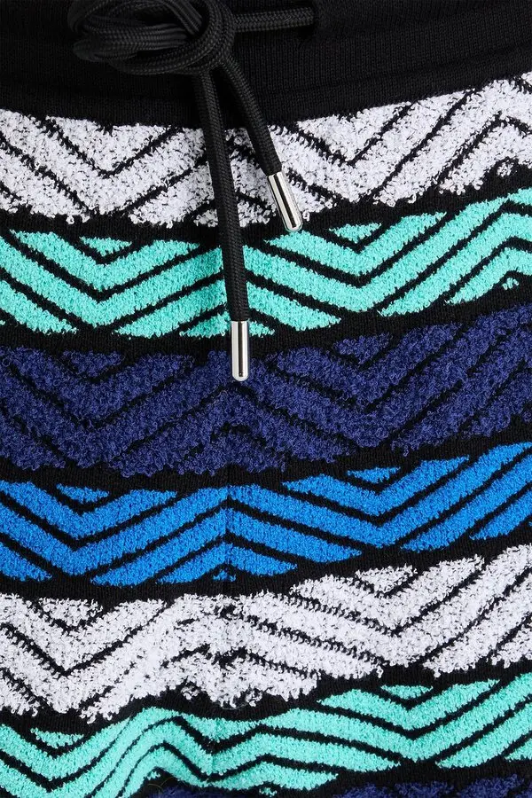 Missoni Bouclé-knit Cotton-blend Shorts