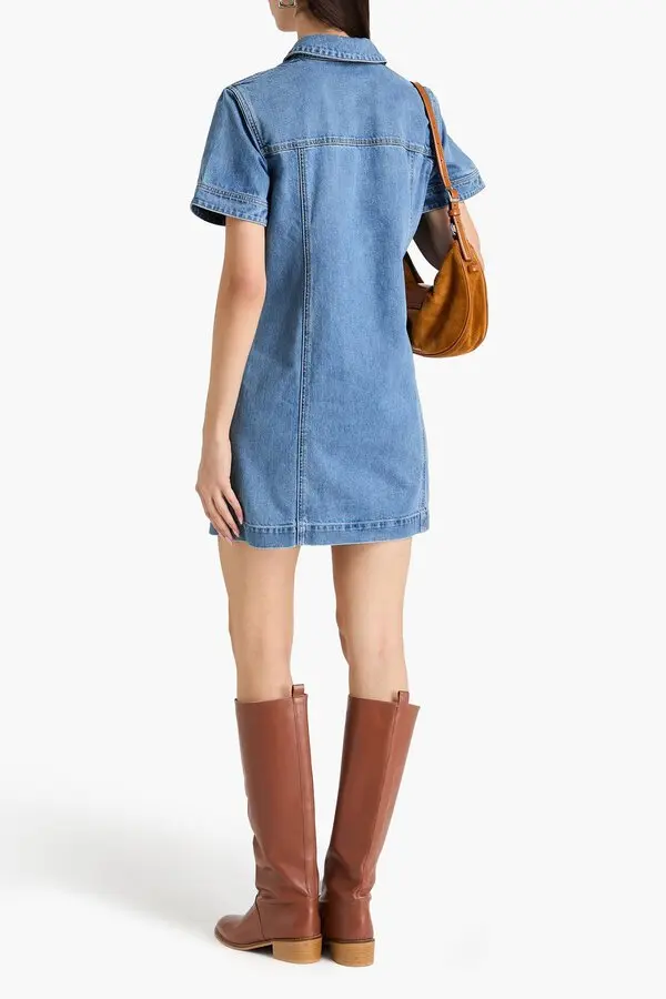 Veronica Beard Otto Denim Mini Dress