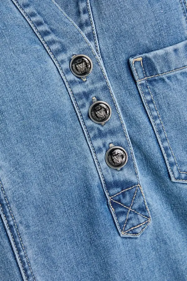 Veronica Beard Otto Denim Mini Dress